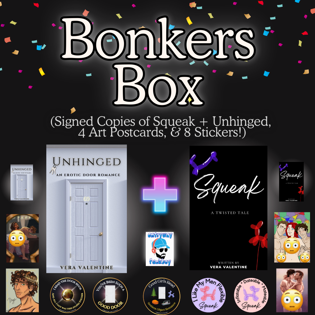 Bonkers Box [Signed Copies of Unhinged + Squeak + Bonus Stickers and A ...